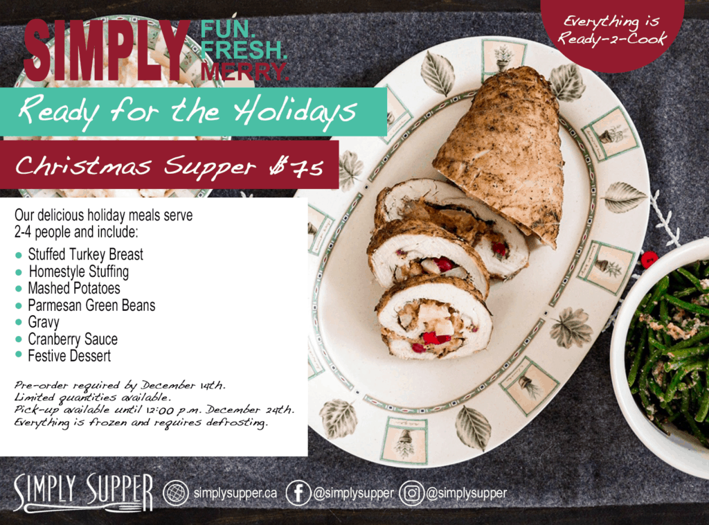 Our MENU - Simply Supper