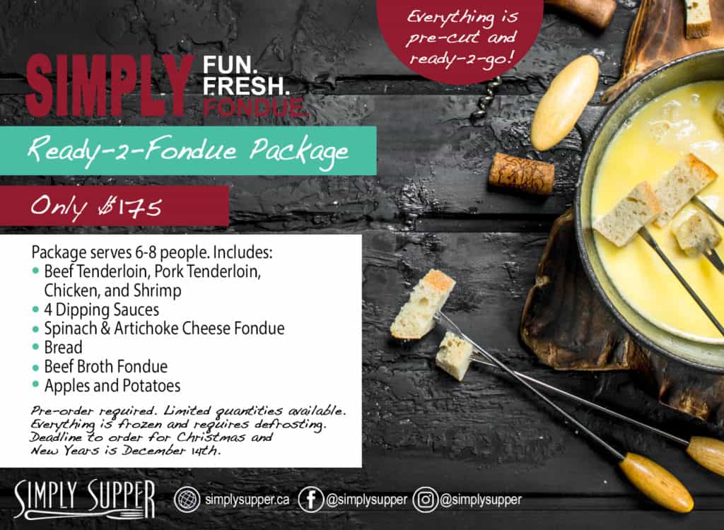 Our MENU - Simply Supper