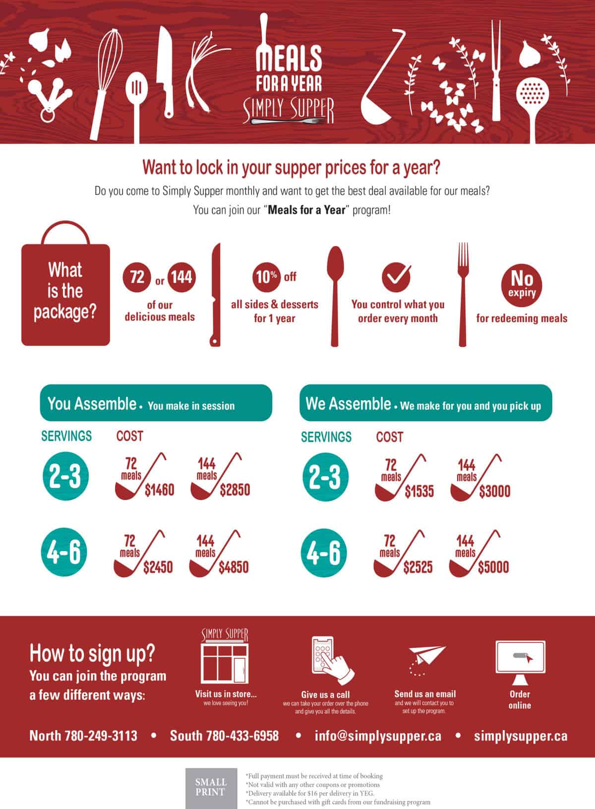 Pricing - Simply Supper